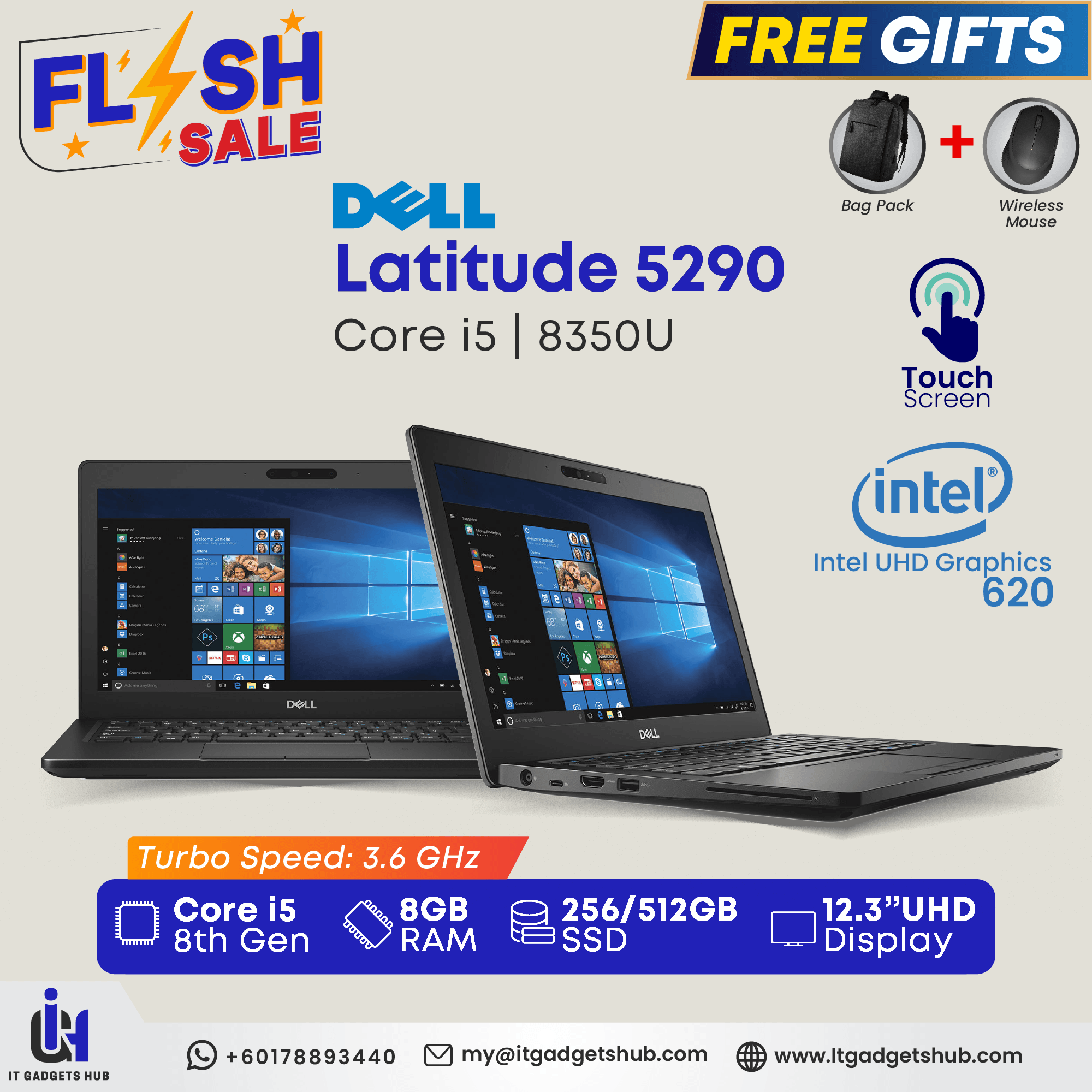 Dell Latitude 5290 2-in-1 – IT Gadgets Hub Malaysia