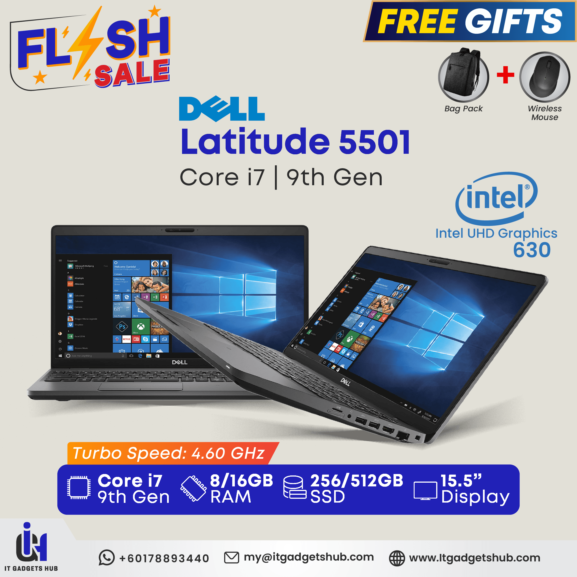 Dell Latitude 5501 – IT Gadgets Hub Malaysia
