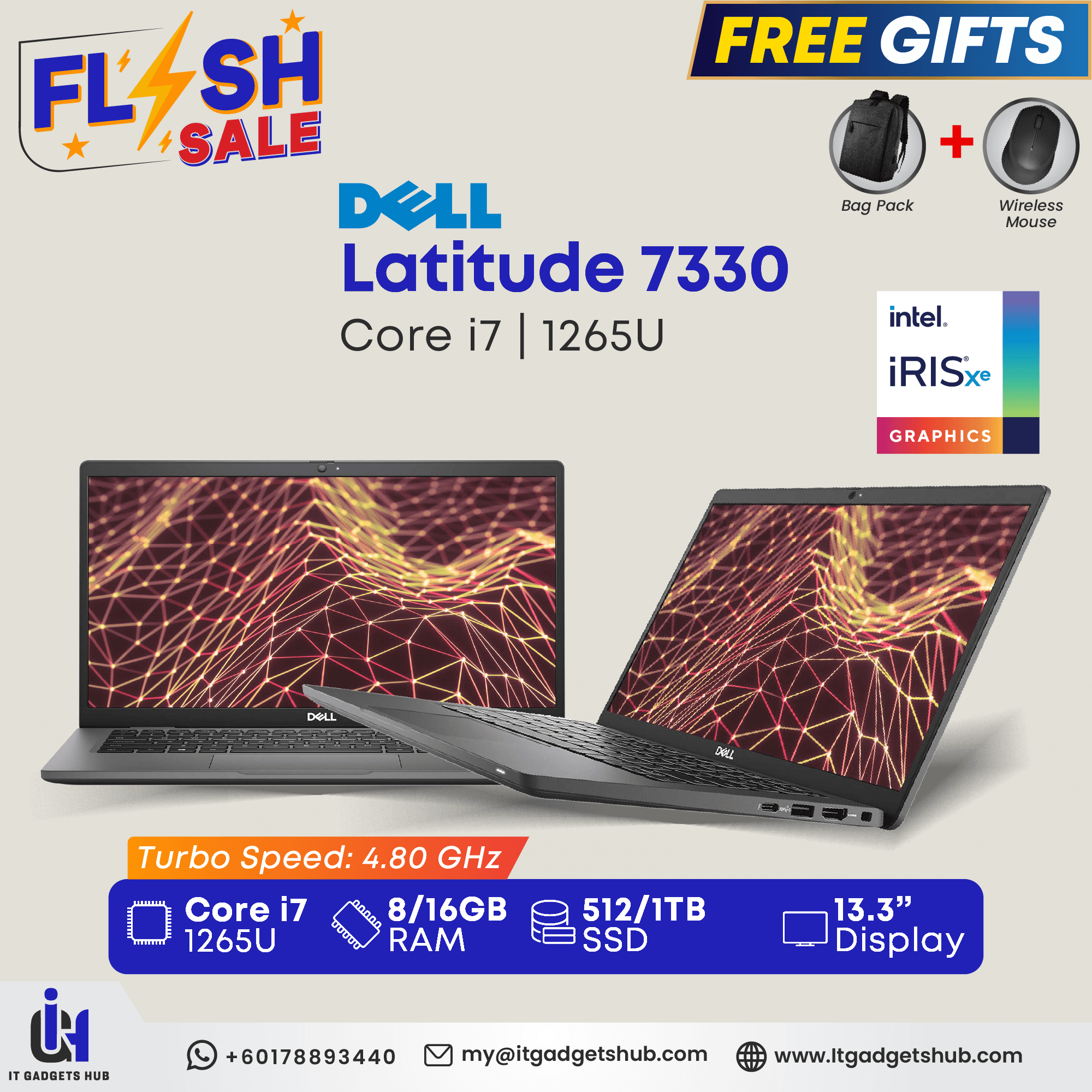 Dell Latitude 7330 – IT Gadgets Hub Malaysia