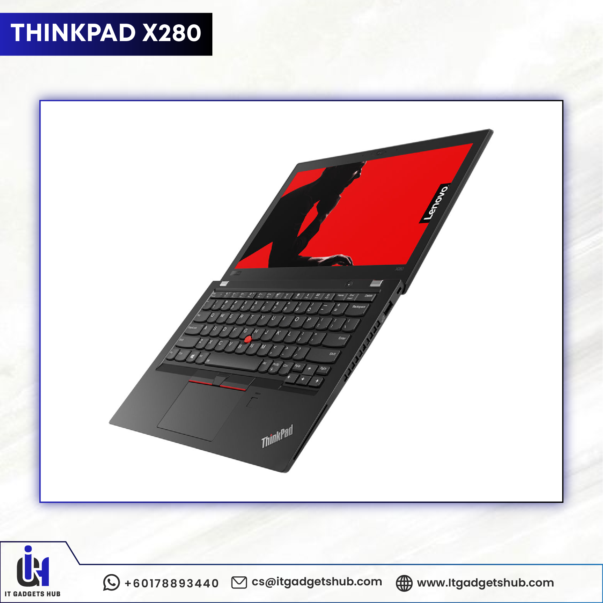 Lenovo ThinkPad X280 – IT Gadgets Hub Malaysia