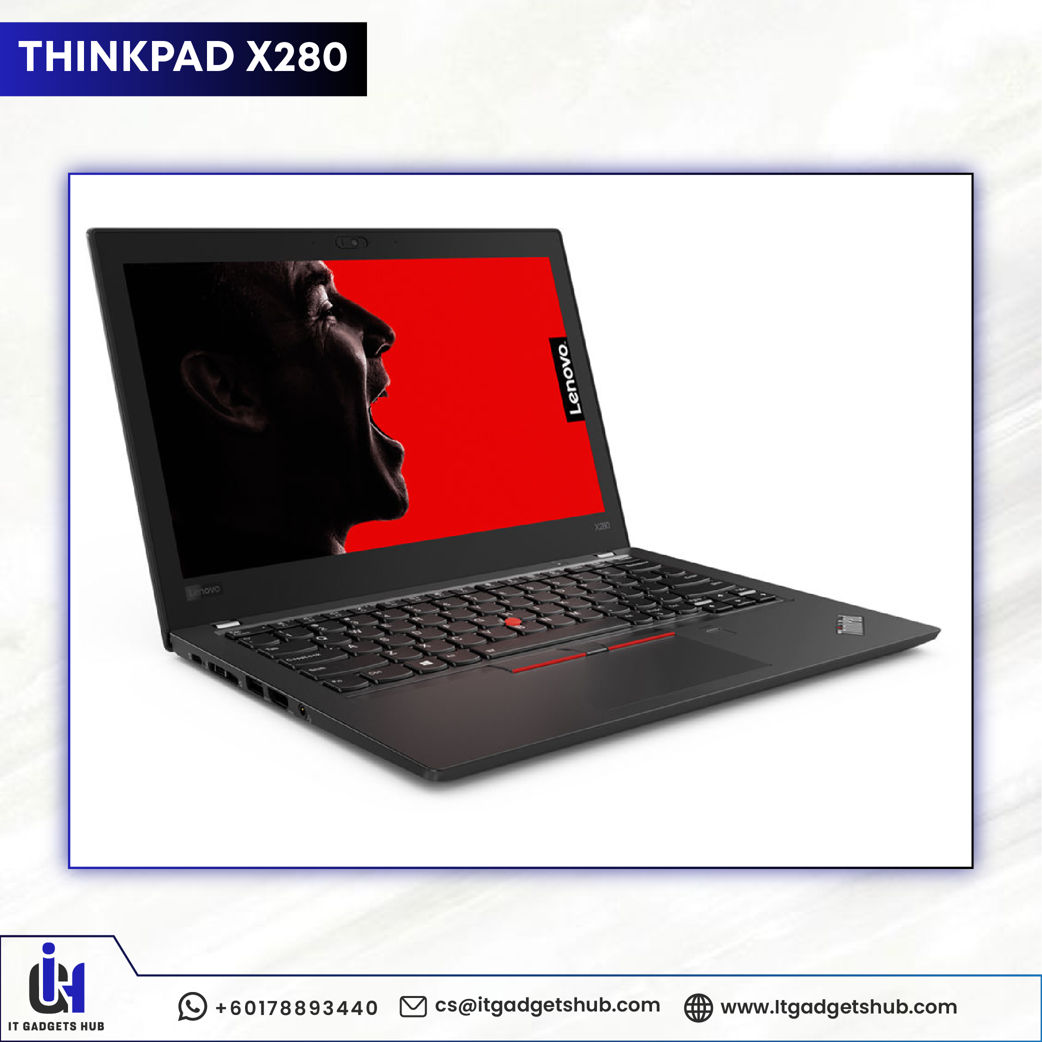 Lenovo ThinkPad X280 – IT Gadgets Hub Malaysia