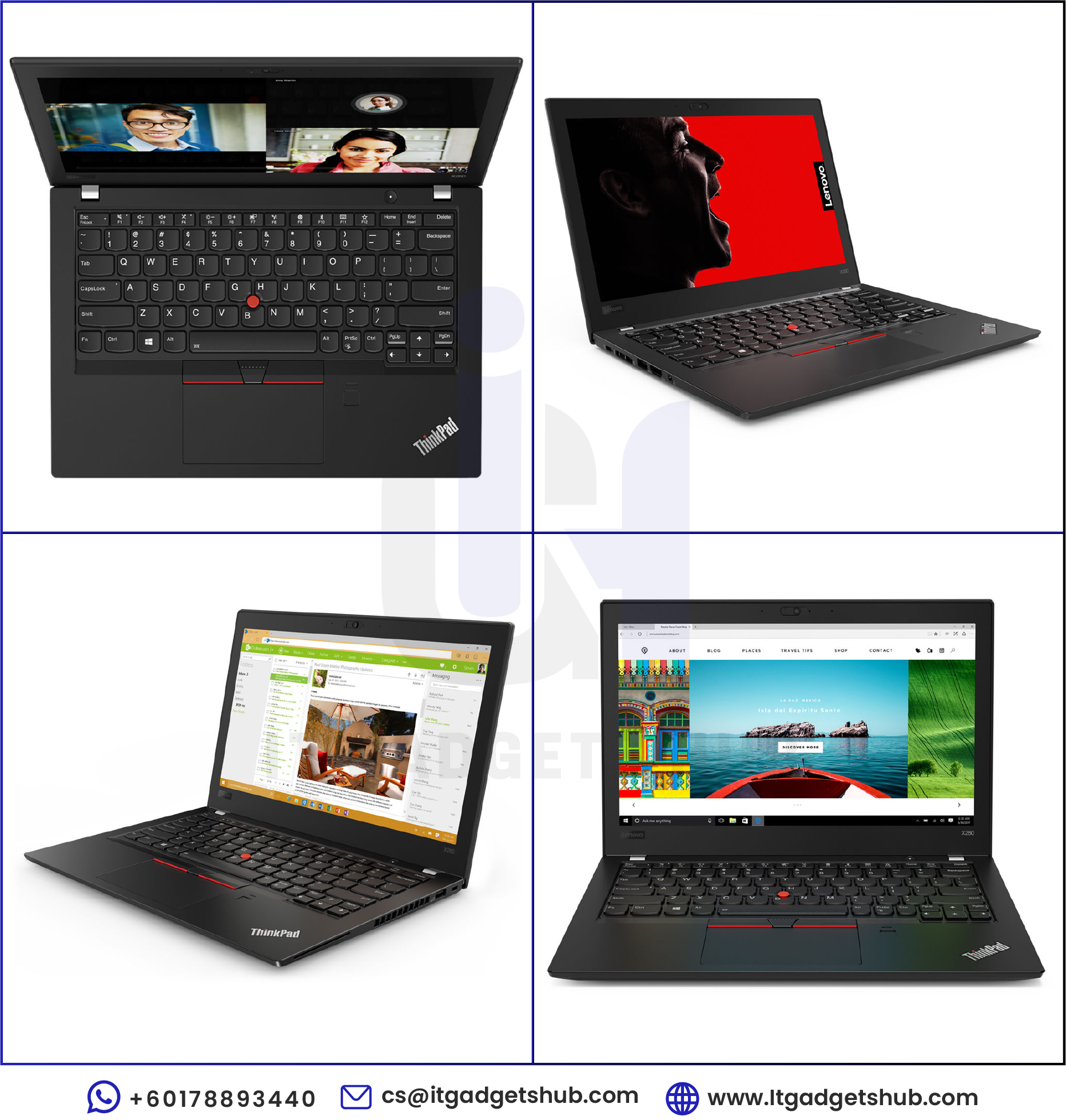 Lenovo ThinkPad X280 – IT Gadgets Hub Malaysia