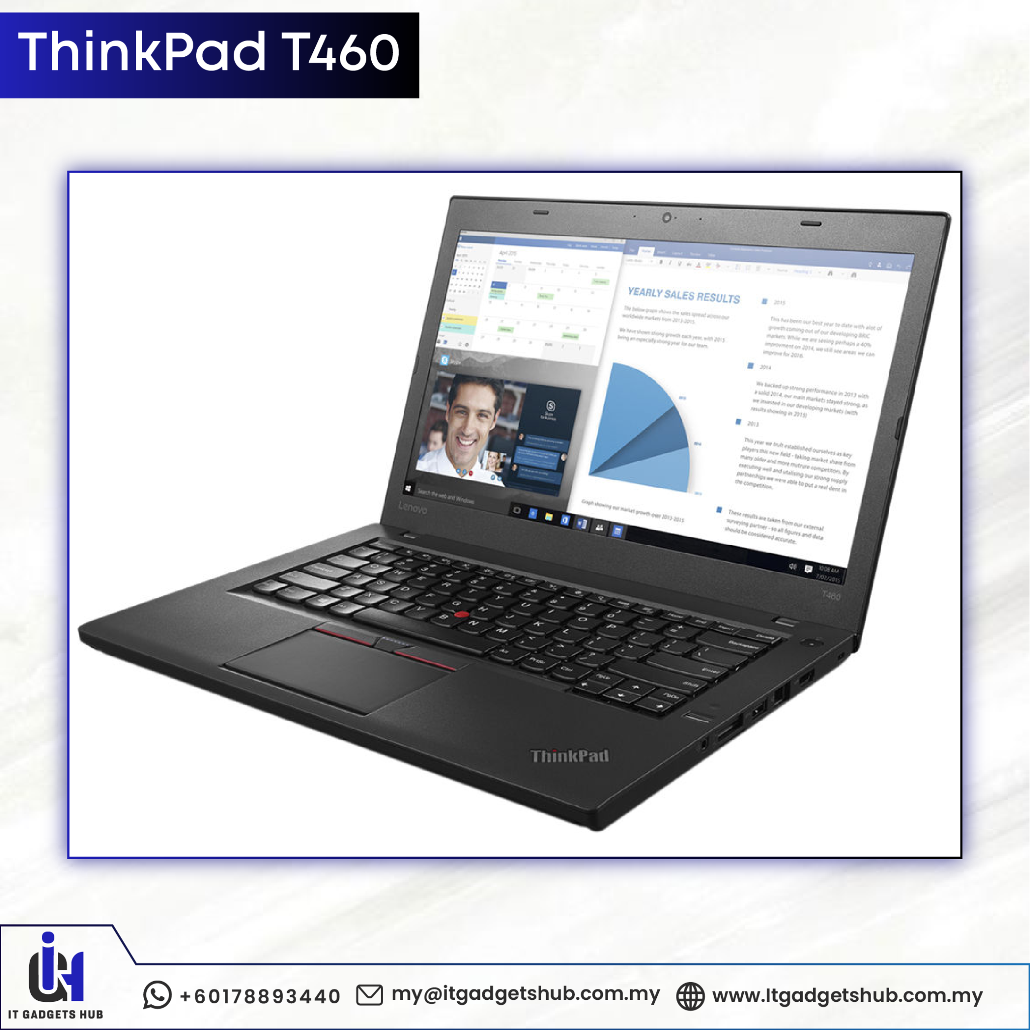 Lenovo ThinkPad T460 – IT Gadgets Hub Malaysia